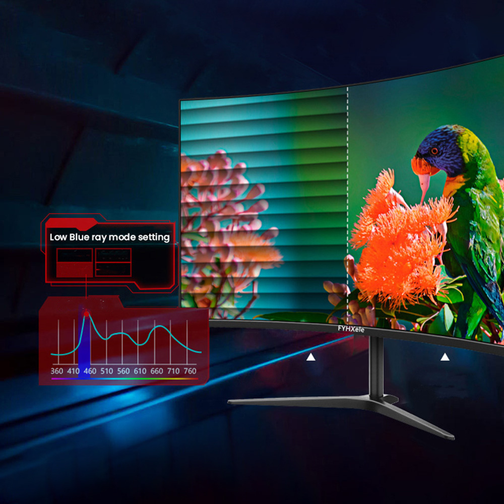 FYHXele FY27FMC-B 27-inch Curved Gaming Monitor | Europe