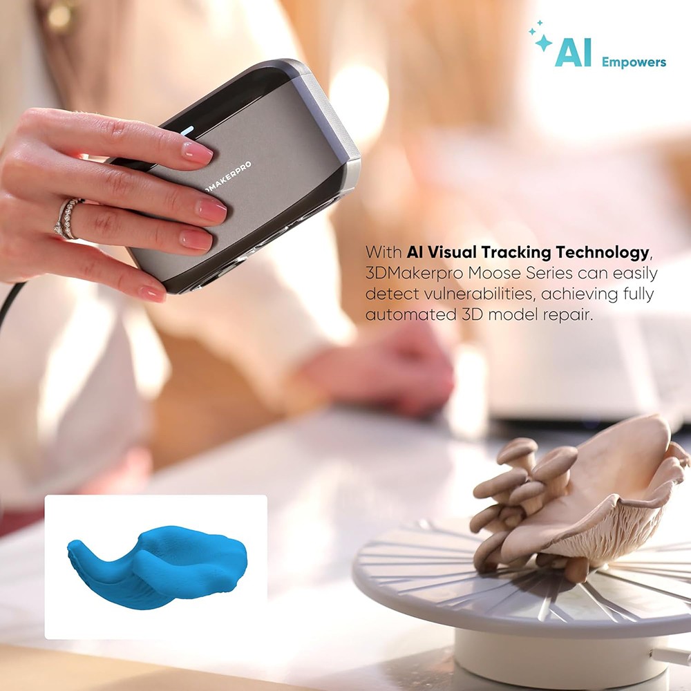 3DMakerpro Moose AI 3D Scanner | Europe