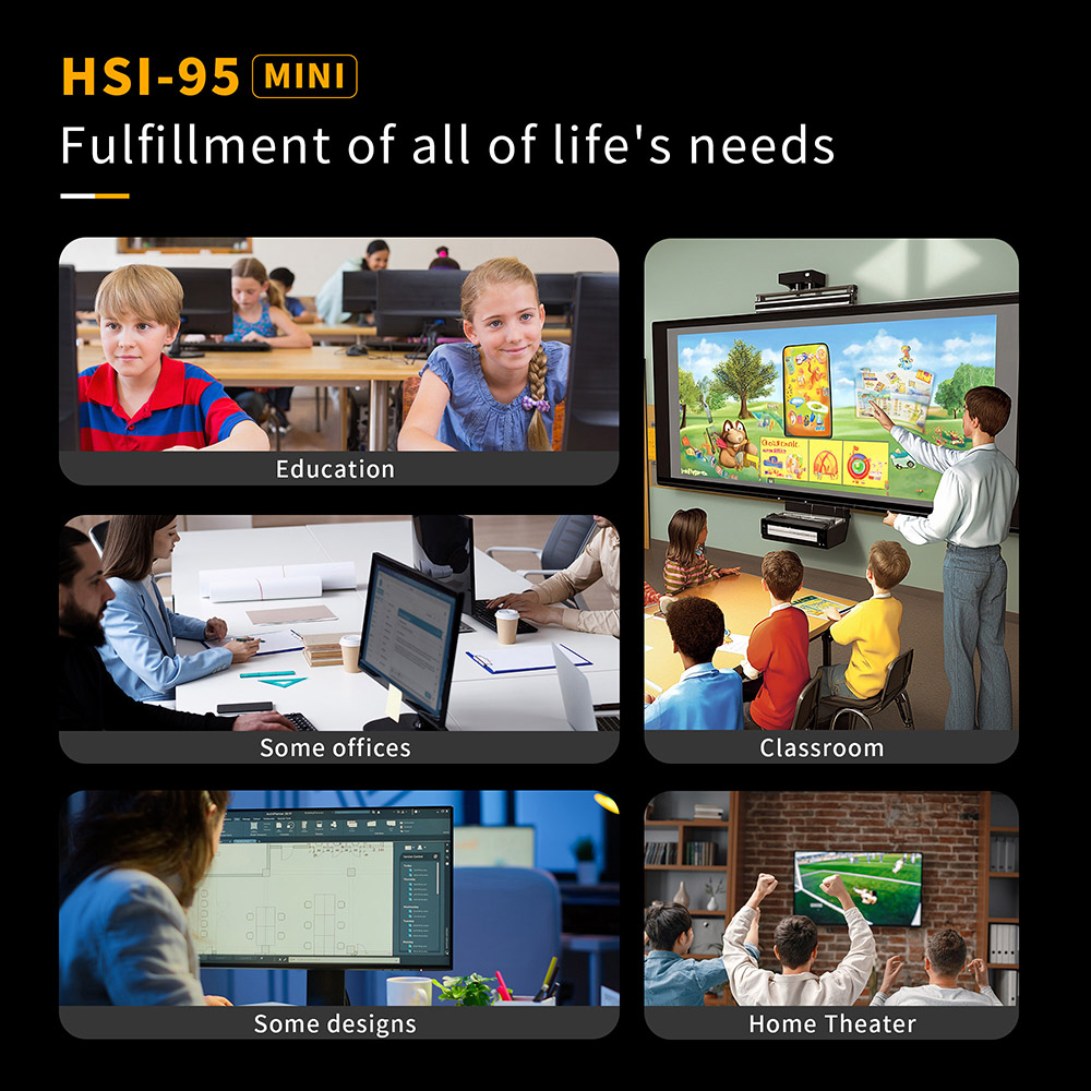 RUPA HSI-95MINI Mini PC Intel N95 16+512GB