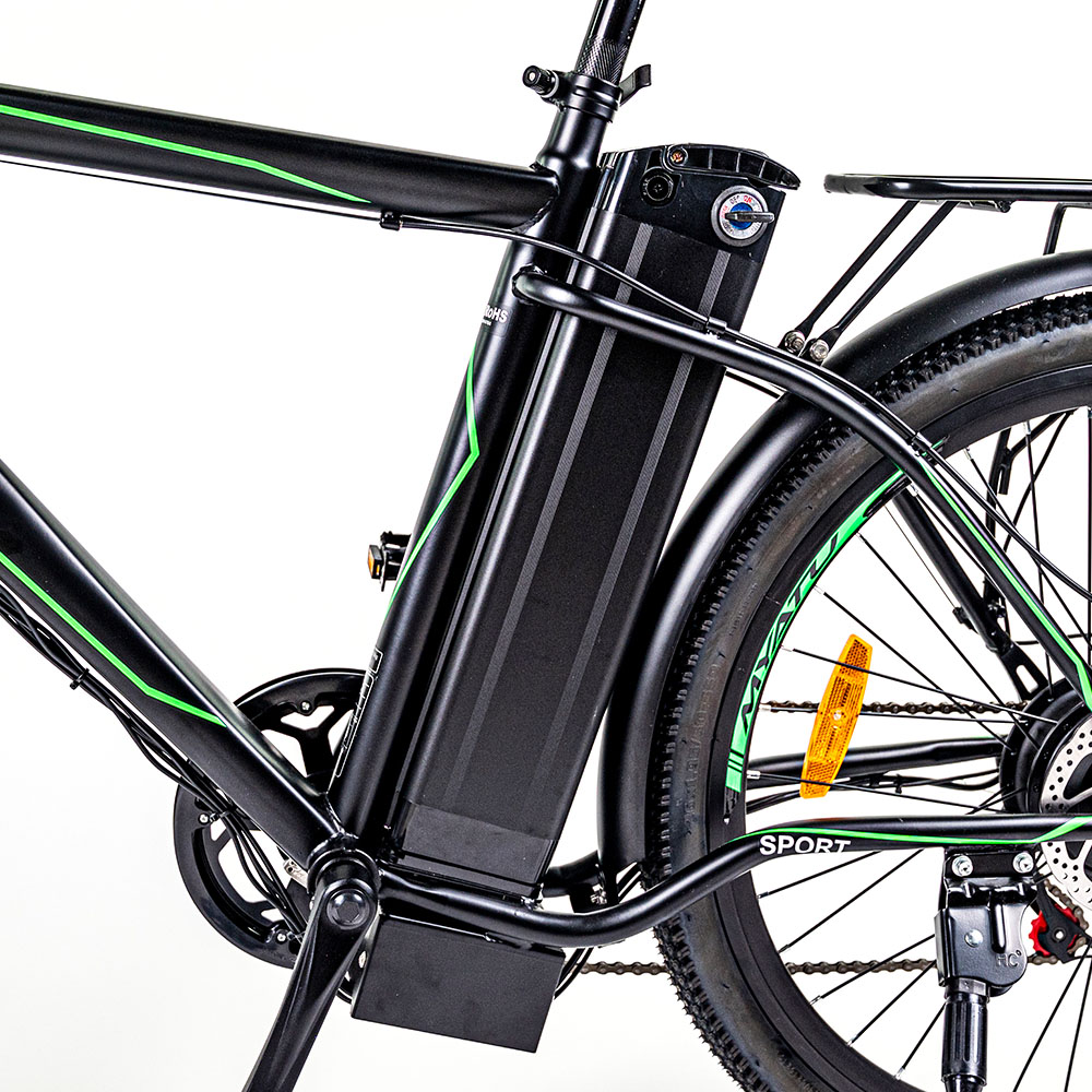 ANCHEER AM26 Electric Bike 250W 36V 10Ah Battery Green