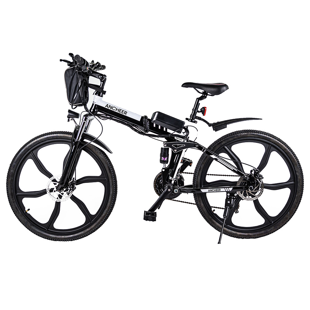 ANCHEER AM4142-L Electric Bike 250W 36V 8Ah Black White