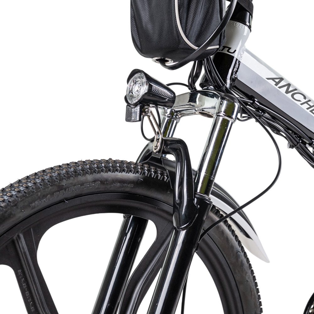ANCHEER AM4142-L Electric Bike 250W 36V 8Ah Black White