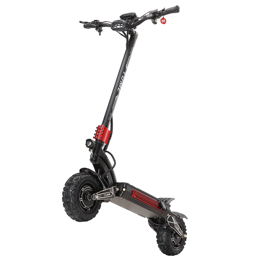 YUME Raptor Electric Scooter 2*3000W Motor 27Ah 11-inch Off-road Tire ...