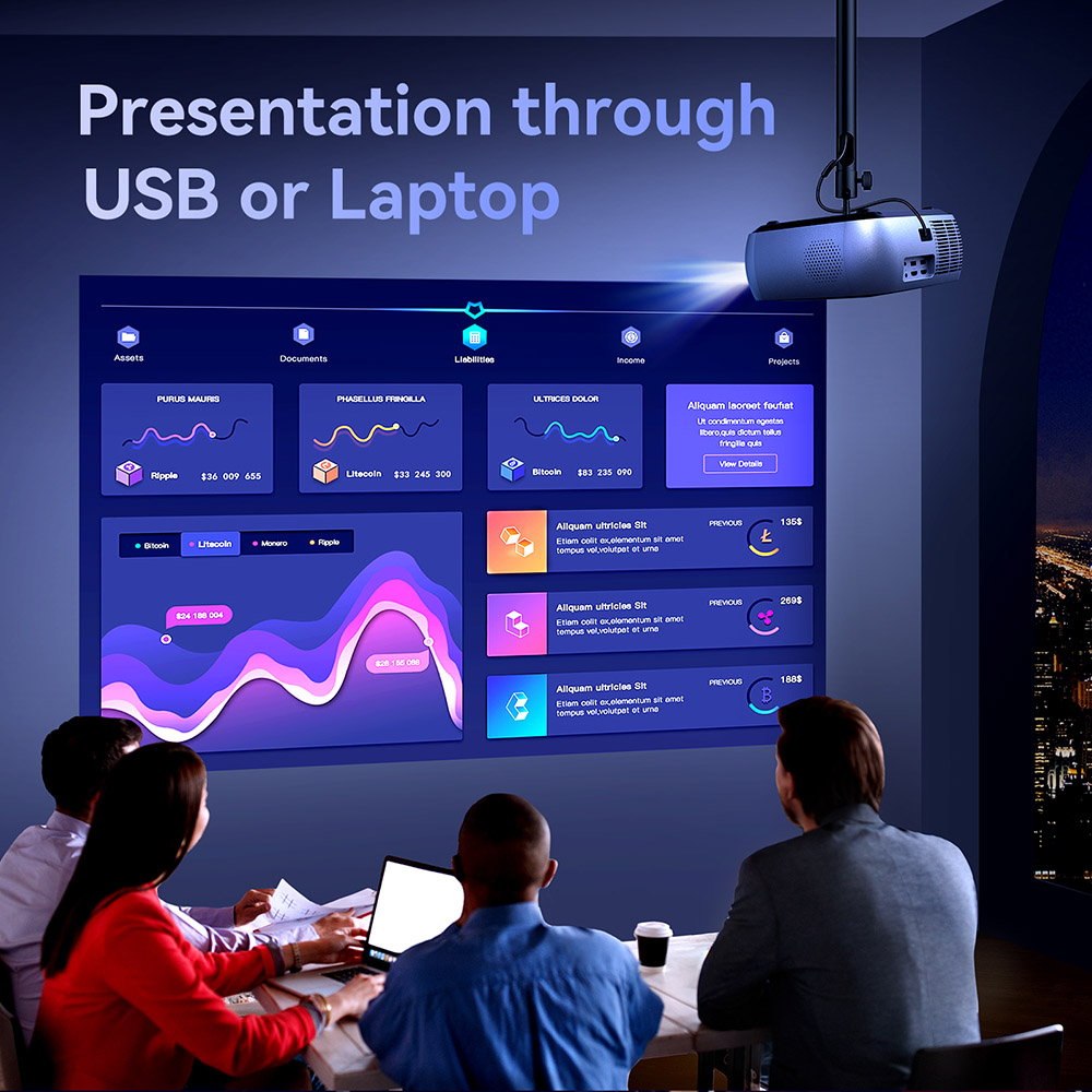 SUREWHEEL K10 Projector