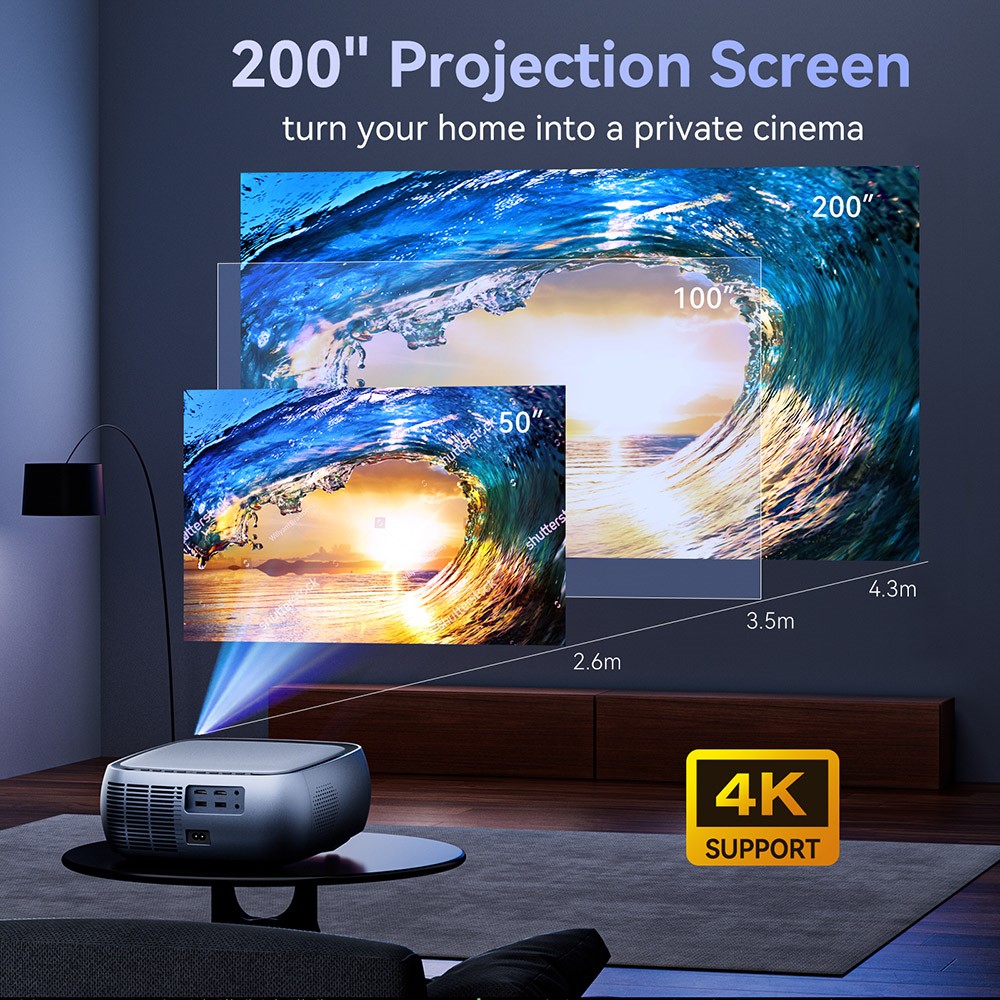 SUREWHEEL K10 Projector