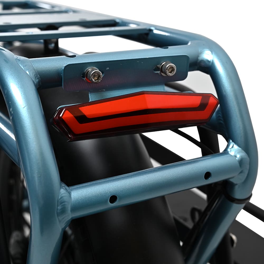 ONESPORT OT01 Electric Cargo Bike 20 inch tire 650W Motor Blue