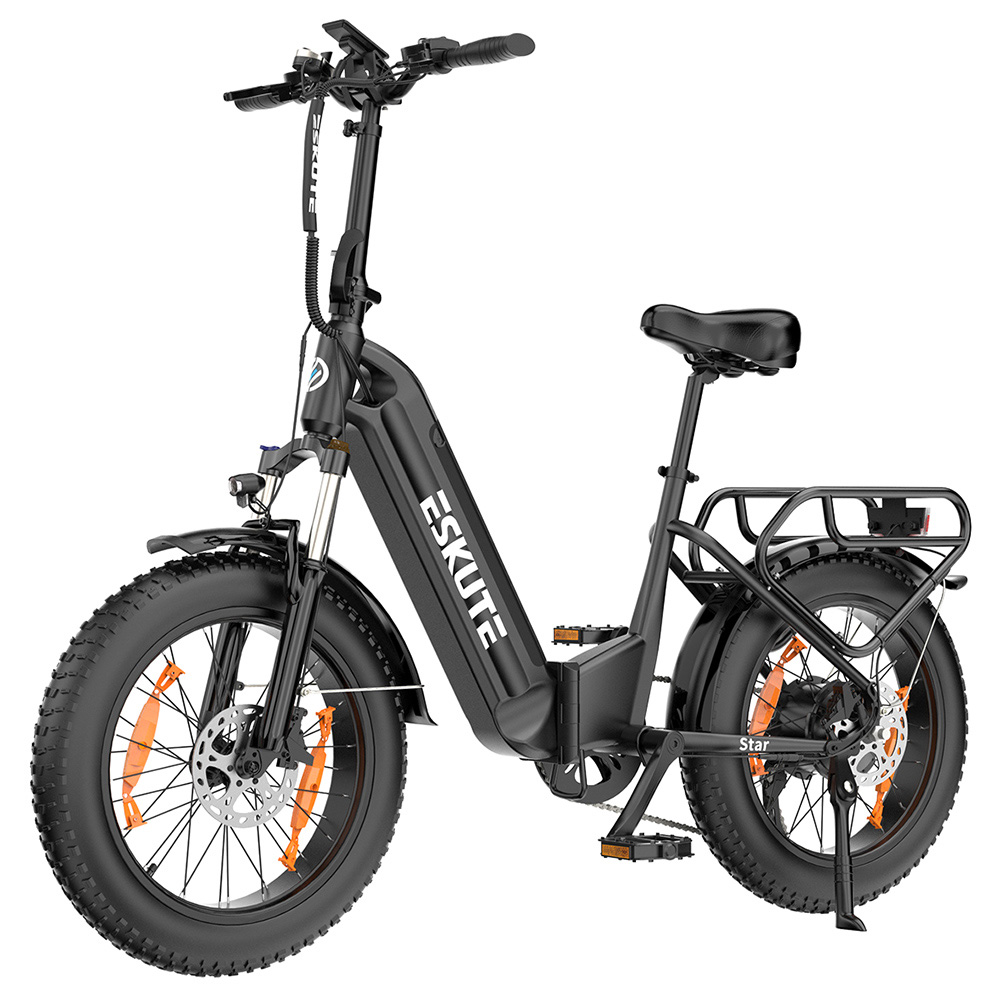 ESKUTE Star Electric Bike 20 inch 36V 25Ah 25km/h 250W Motor Black