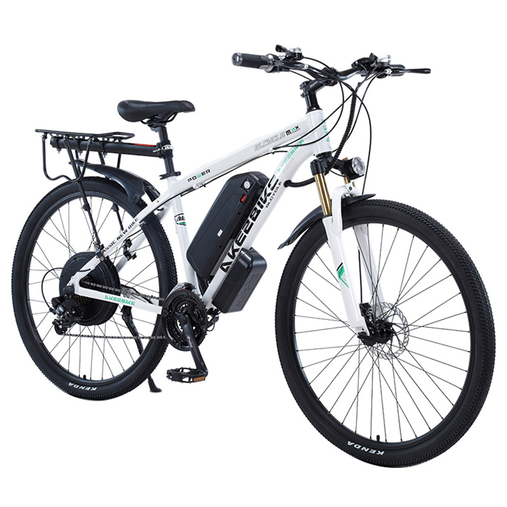 AKEZ 29-inch Electric Bike 1000W 48V 13AH White