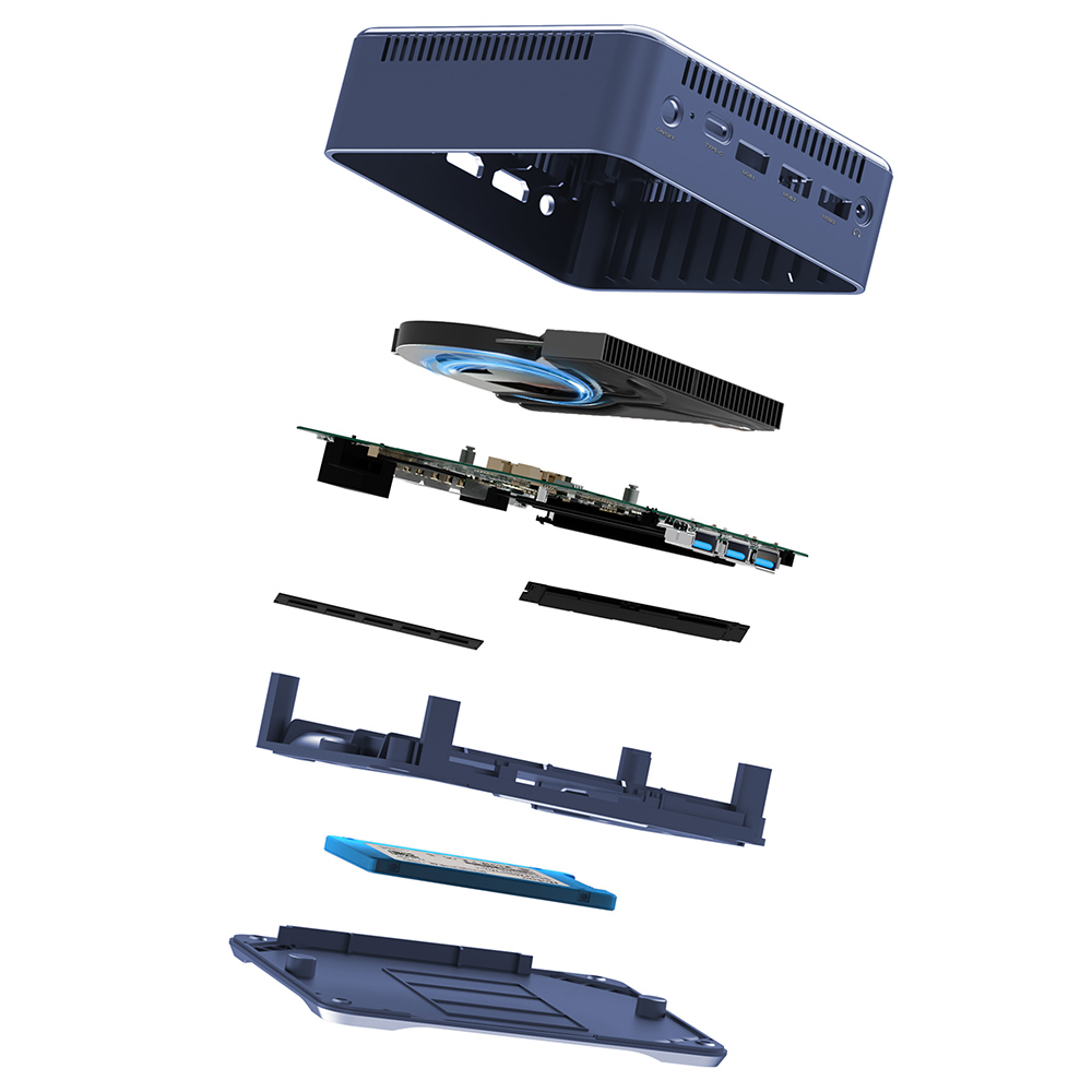 RUPA HSI-100 Mini PC 8GB+256GB