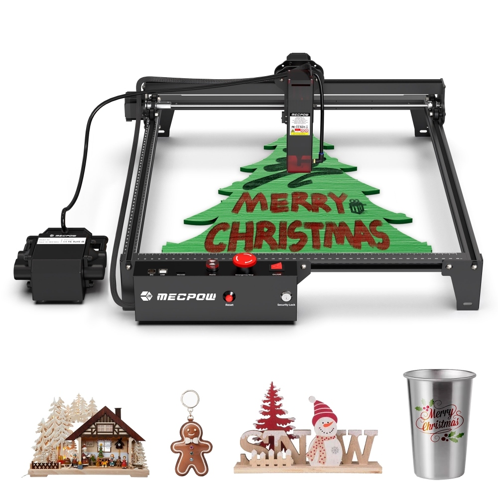 Mecpow X3 Pro Laser Engraver Cutter 10W With Air Assist System | Germany
