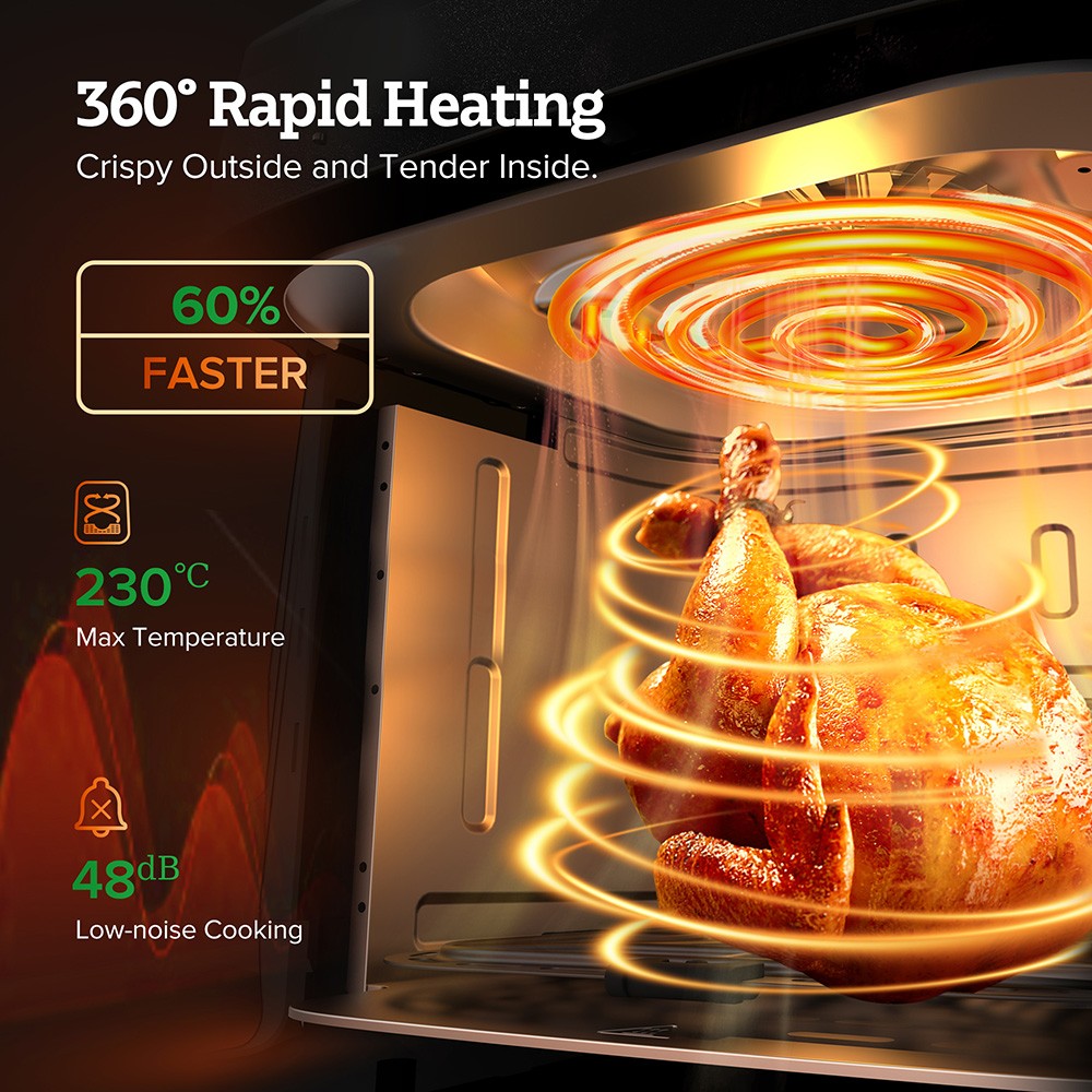 CHEFREE AF500 1700W 6.5L Air Fryer