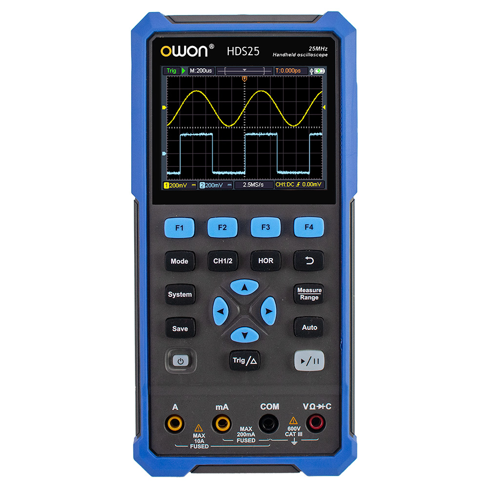 OWON HDS25 2-in-1 Digital Multimeter US Plug
