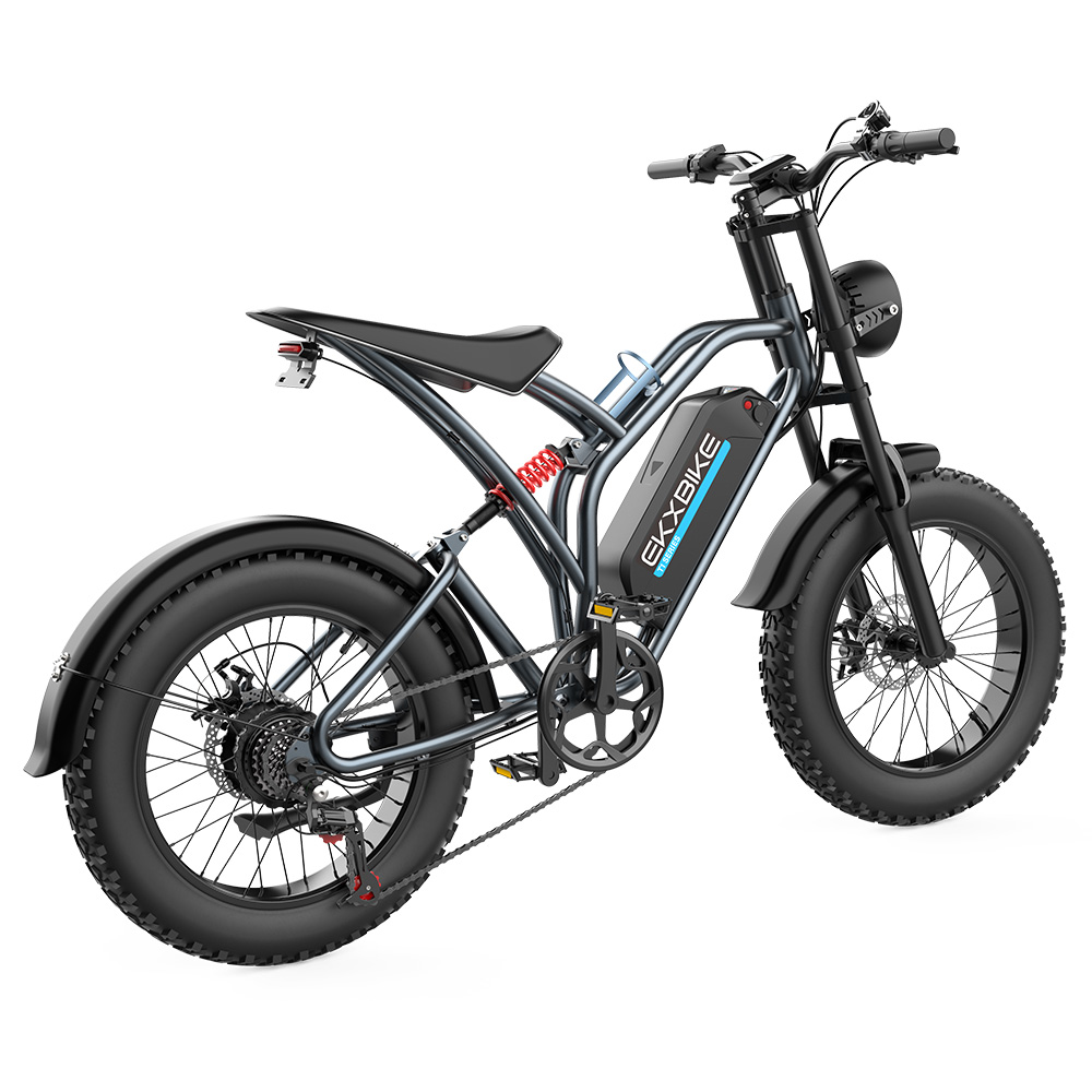EKXBIKE T1 Electric Bike 1000W 48V 20AH