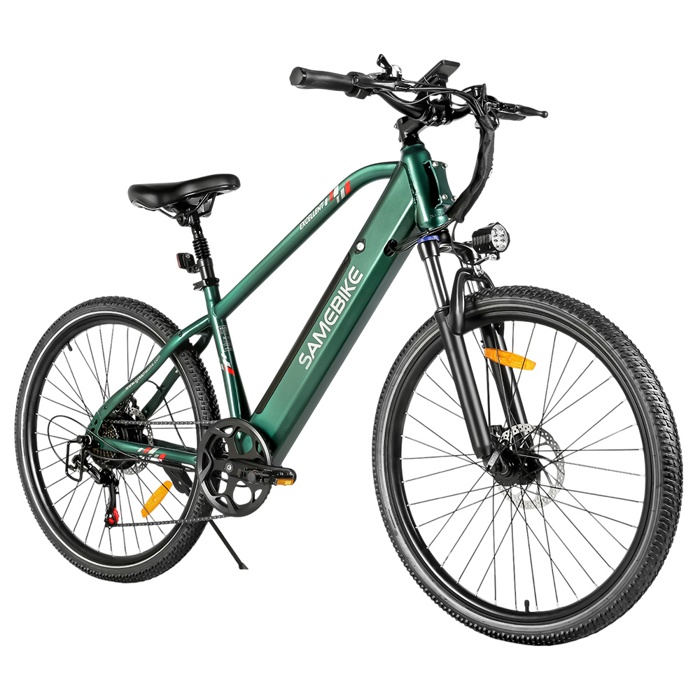 SAMEBIKE RS-A01 Men Electric Bike Green