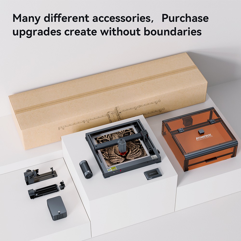 ATOMSTACK A24 Pro 24W Laser Engraver Cutter Blue