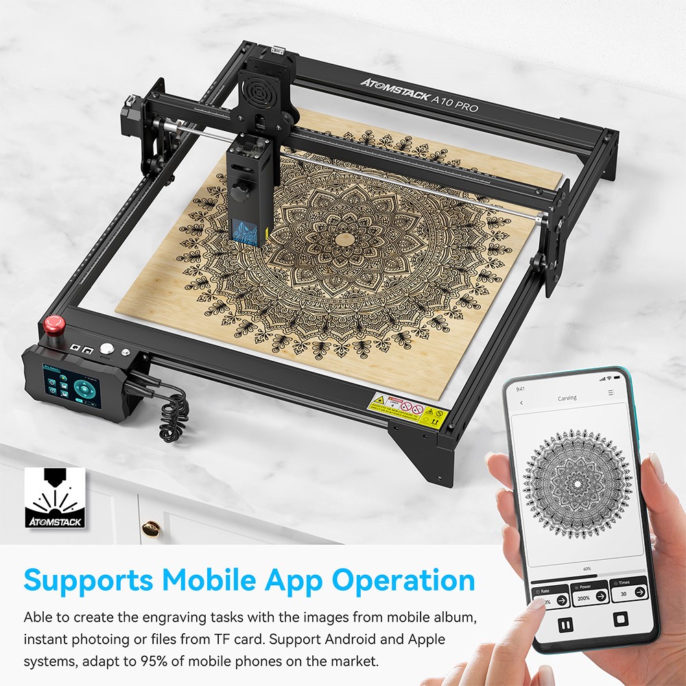ATOMSTACK A10 Pro 10W Laser Engraver Cutter