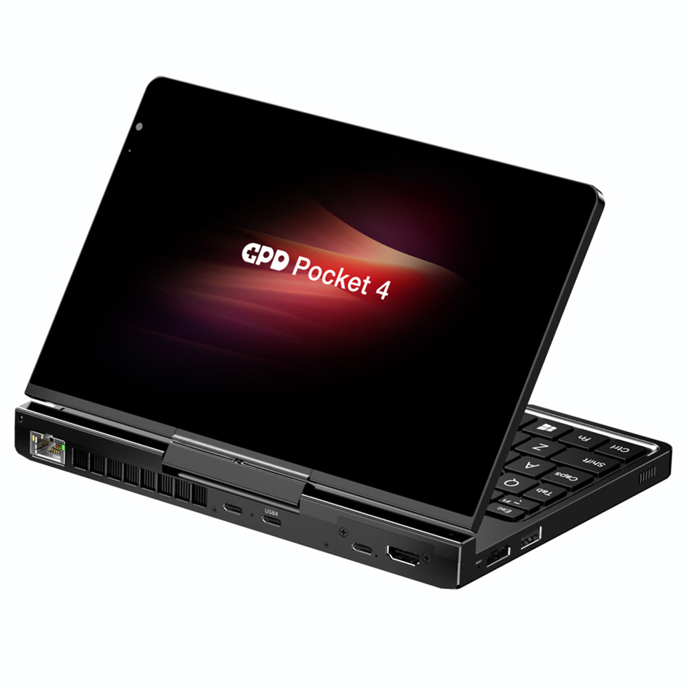 GPD Pocket 4 Handheld Laptop AI 9 HX 370 32GB+2TB US Plug
