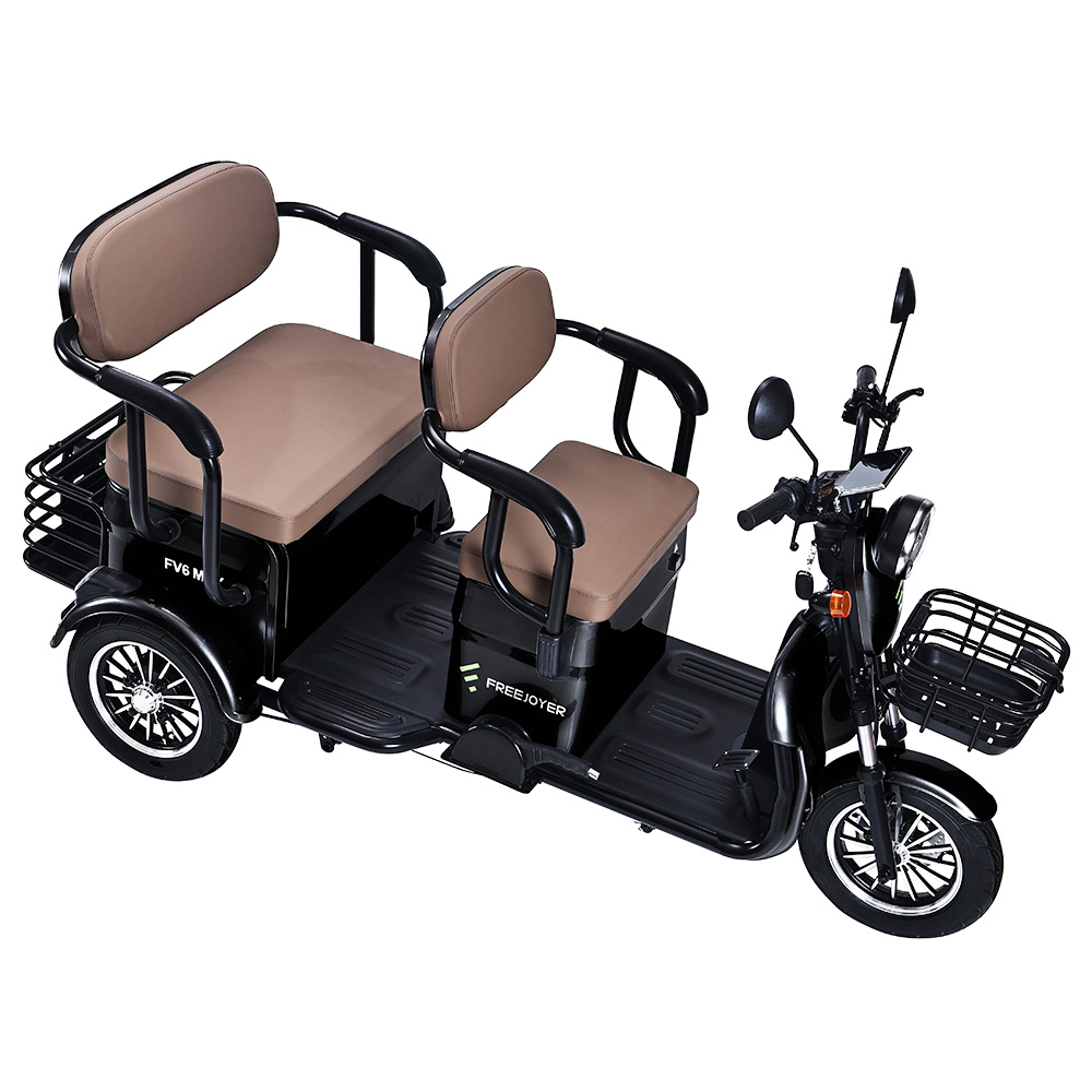 Freejoyer FV6 Max Electric Tricycle 1800W 72V 20Ah Black | Europe