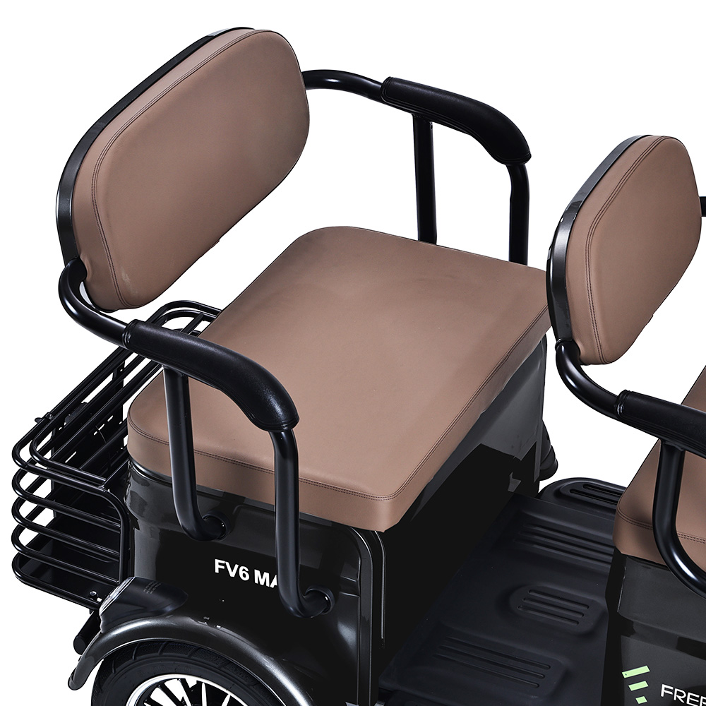 Freejoyer FV6 Max Electric Tricycle 1800W 72V 20Ah Black | Europe