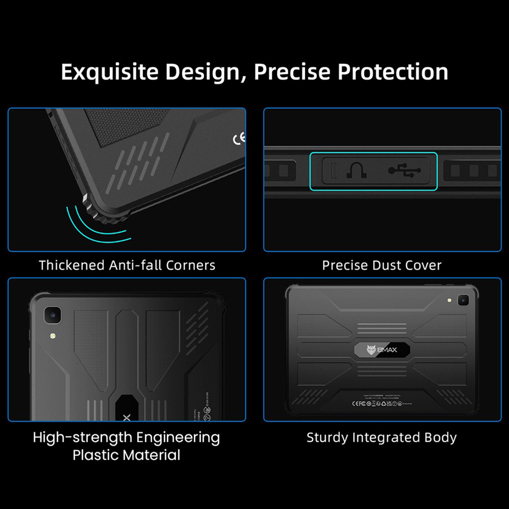 BMAX I10 S Pro Rugged Tablet 6GB+128GB