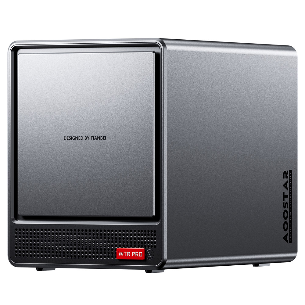 AOOSTAR WTR Pro NAS Mini PC Intel N150 16GB+512GB EU Plug