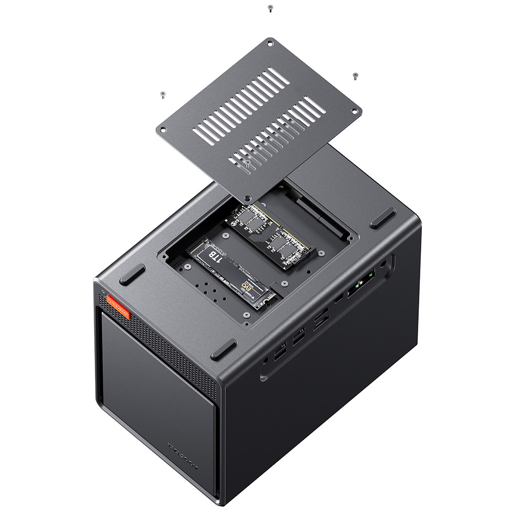 AOOSTAR WTR Pro NAS Mini PC Intel N150 16GB+512GB EU Plug