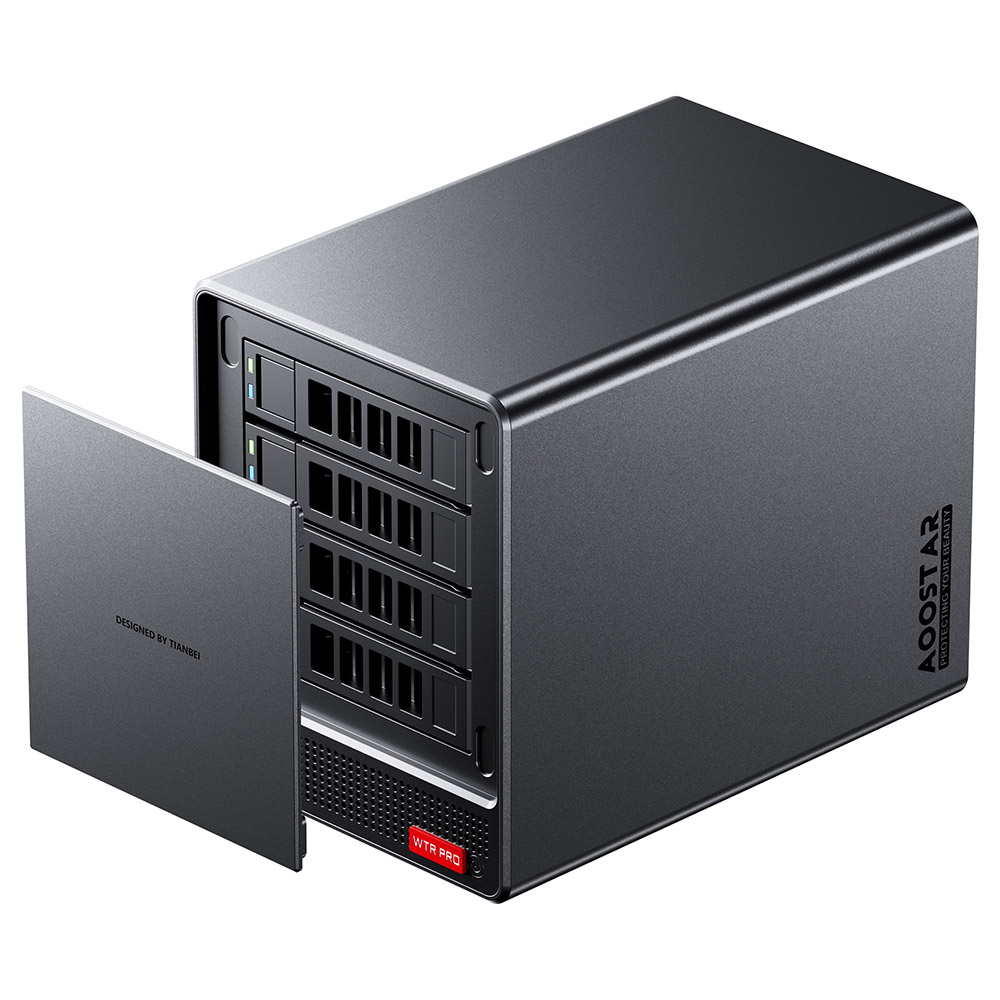 AOOSTAR WTR Pro NAS Mini PC Intel N150 16GB+512GB US Plug