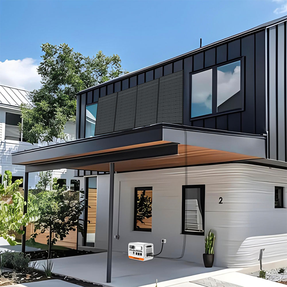 LANPWR 2400 Pro Balcony Solar System 2040Wh + 2x PV400 Solar Panel | Europe