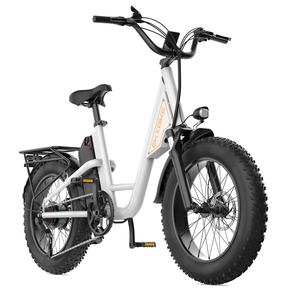 EKXBIKE L1 Electric Bike 1000W 48V 15.6Ah White