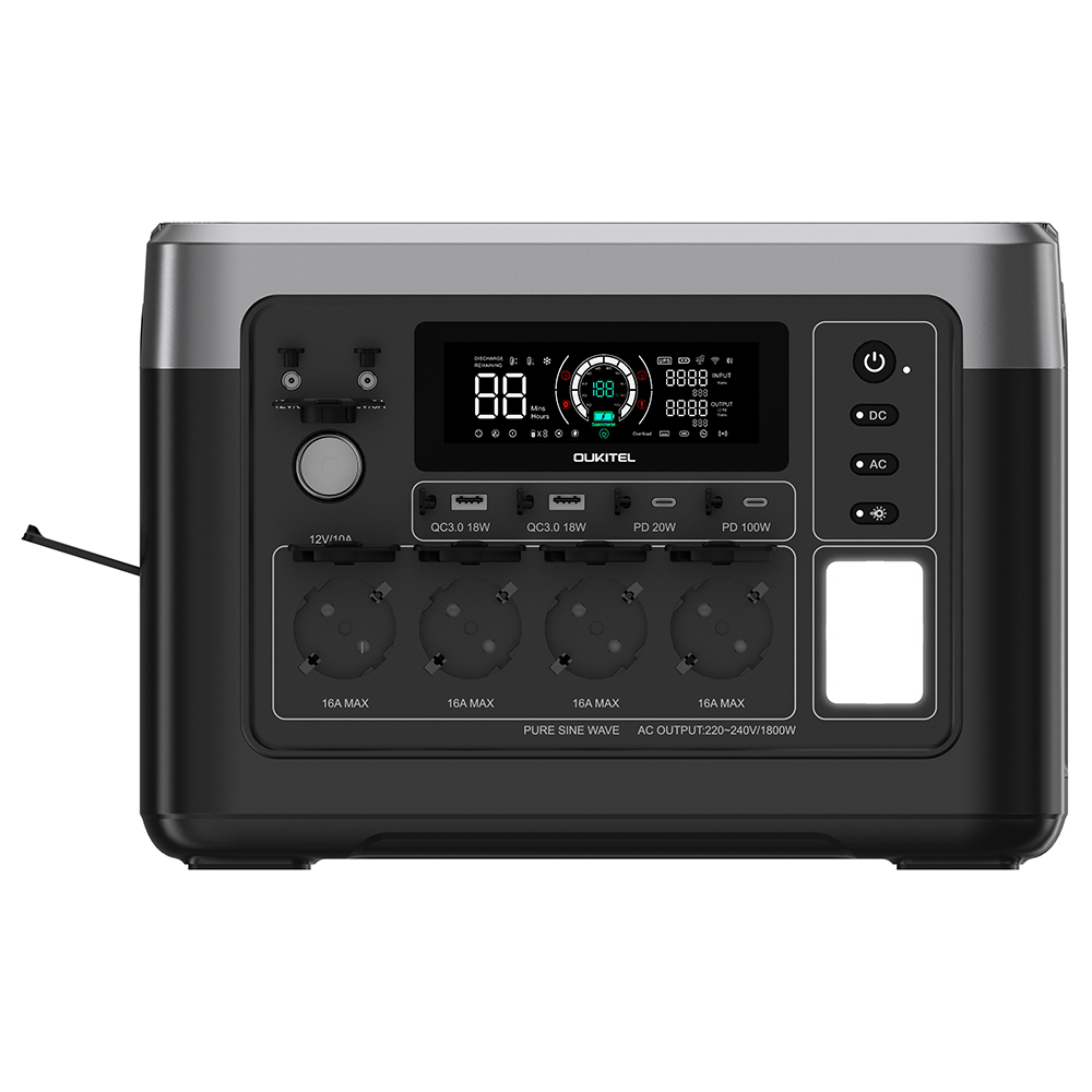 OUKITEL P1000 PLUS Portable Power Station 1024Wh + PV400 Solar Panel