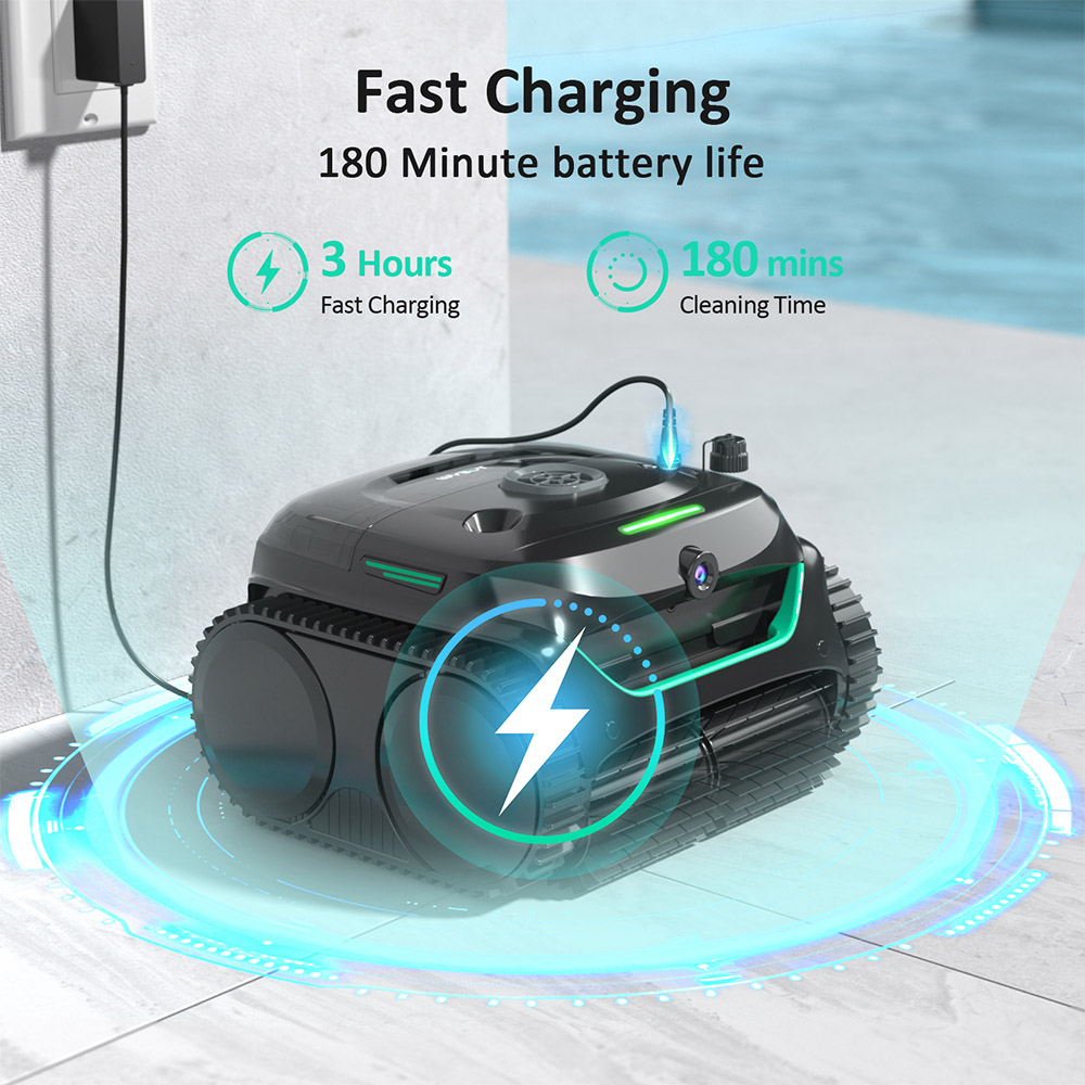 WYBOT C2 Vision Cordless Pool Robot Vacuum