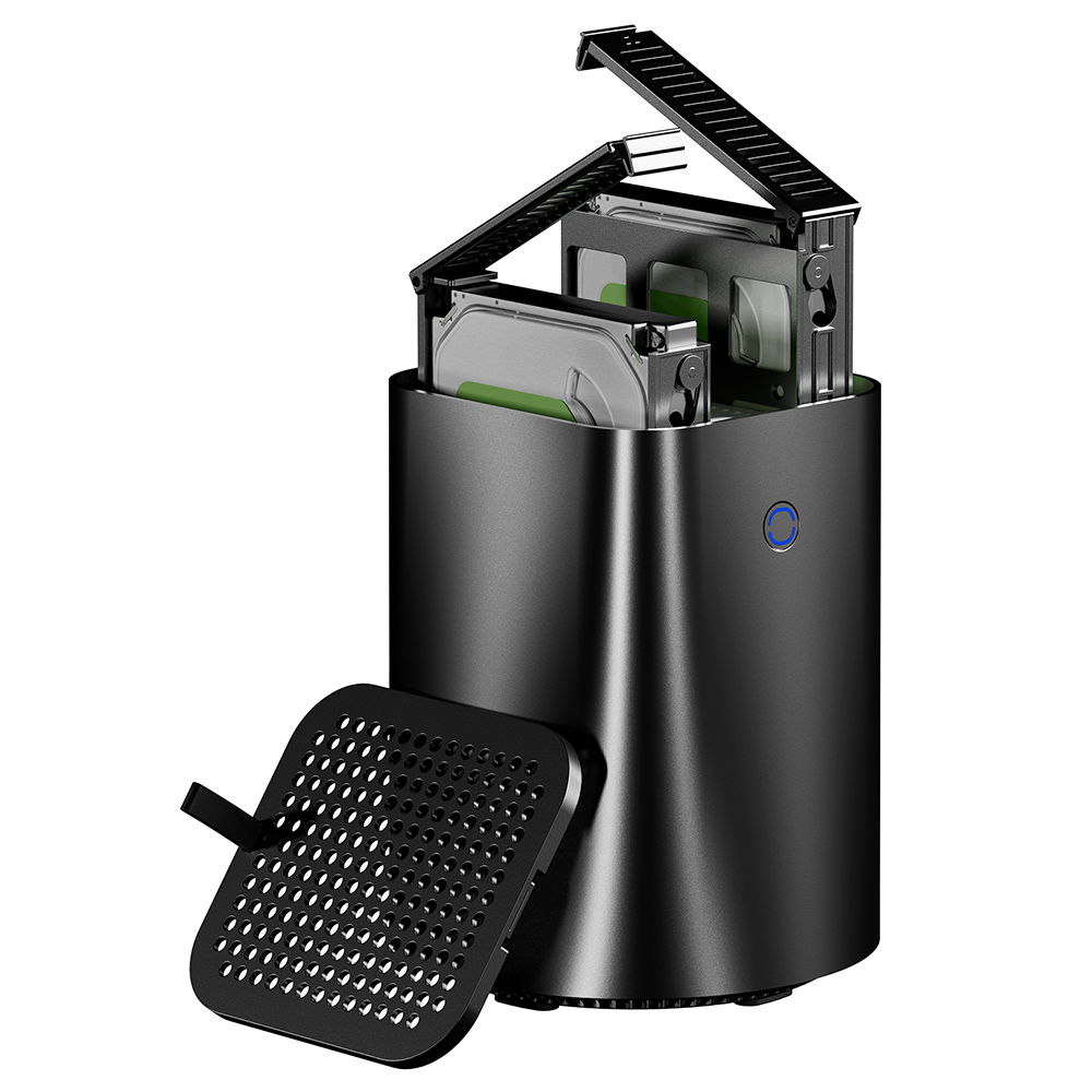 AOOSTAR R1 Mini PC NAS Router Intel N150 16GB+512GB EU Plug