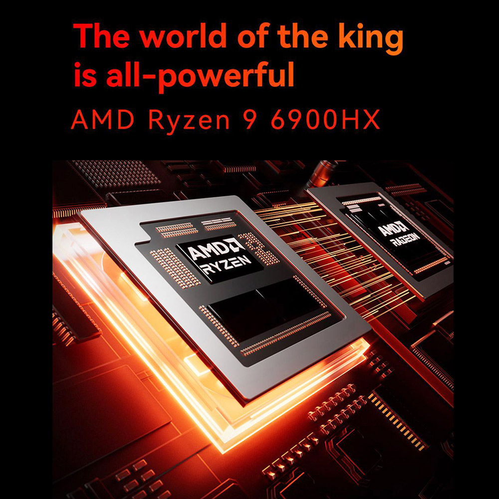 AOOSTAR GODX Gaming Mini PC with Discrete GPU 64GB+2TB EU Plug