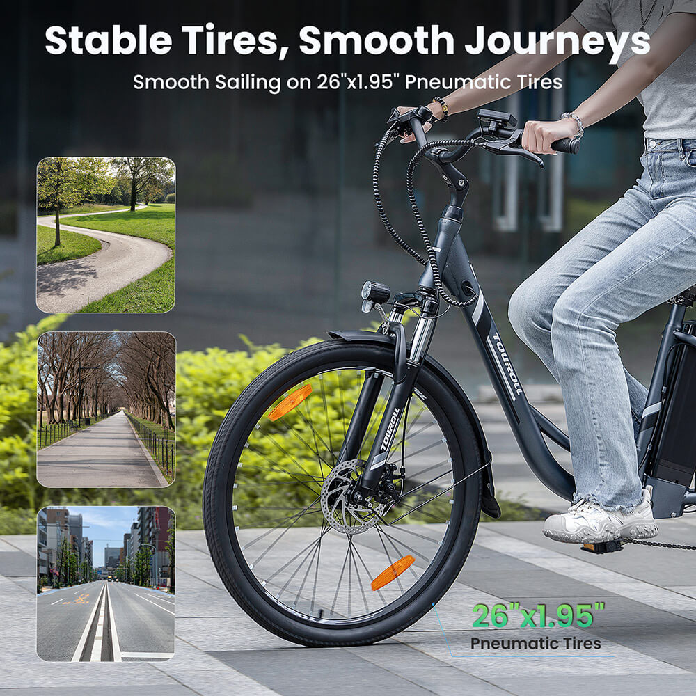 Touroll B1 Electric City Bike 90km Max Range | Poland