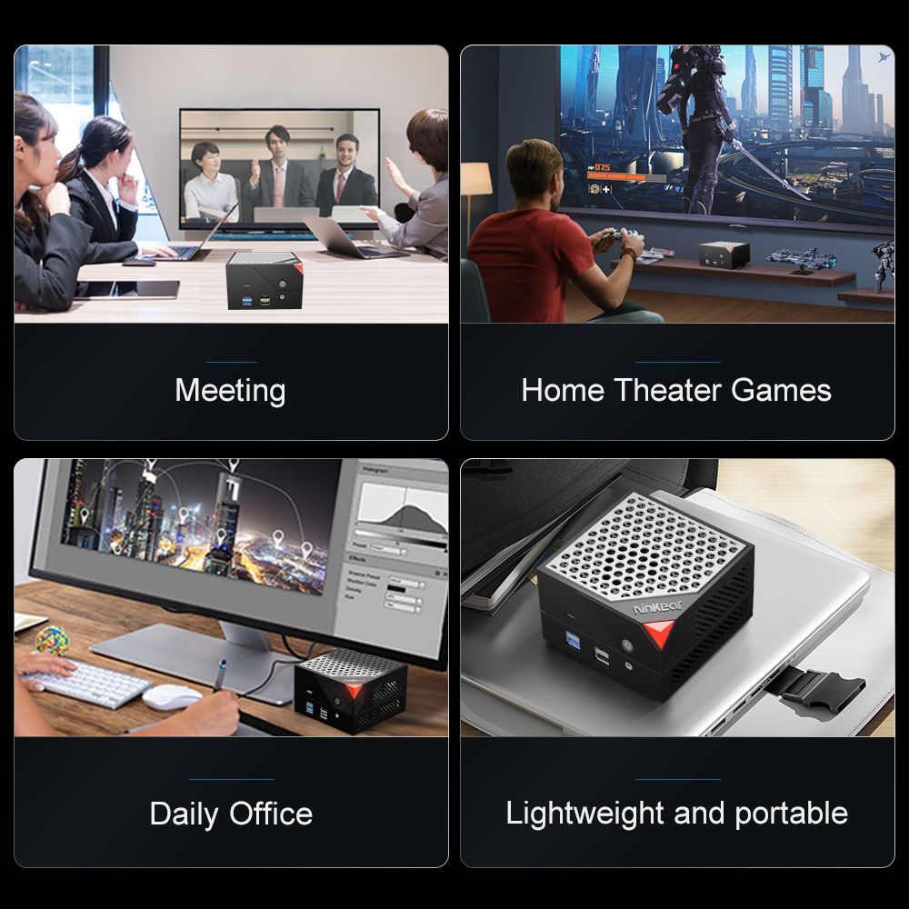 Ninkear MBOX 6 Mini PC 16GB+512GB