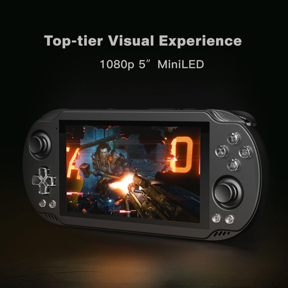 Odin2 Mini Handheld Game Console Black 8GB+128GB