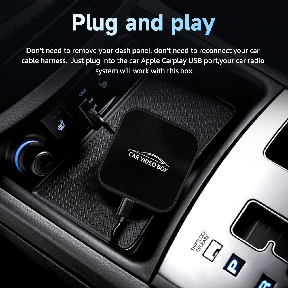 AB038 Wireless CarPlay Android Auto Box