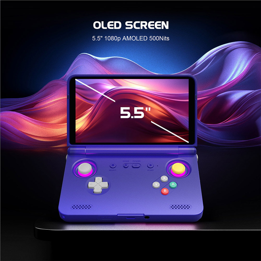 Retroid Pocket Flip 2 Game Console Green 8GB 128GB | Poland