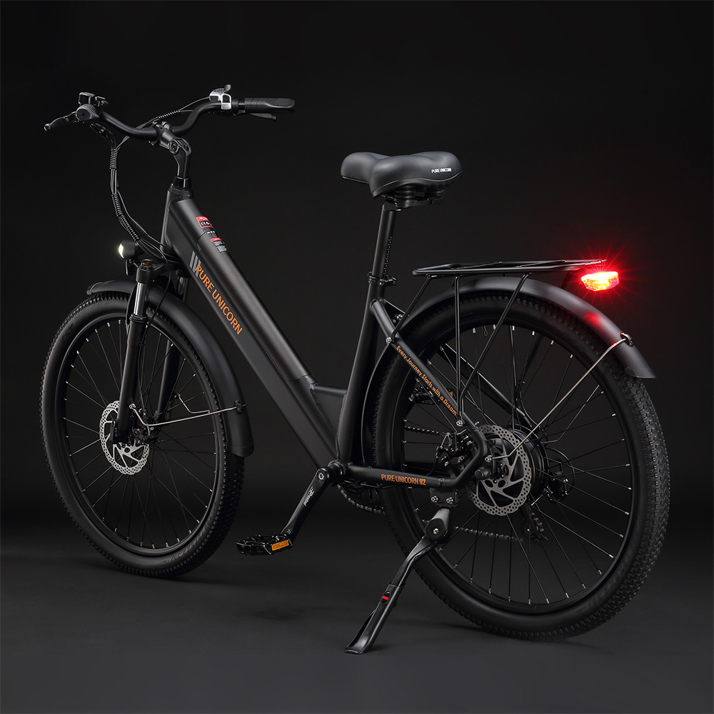 PURE UNICORN U2 Electric Bike 750W 48V 12.8Ah Black | Europe