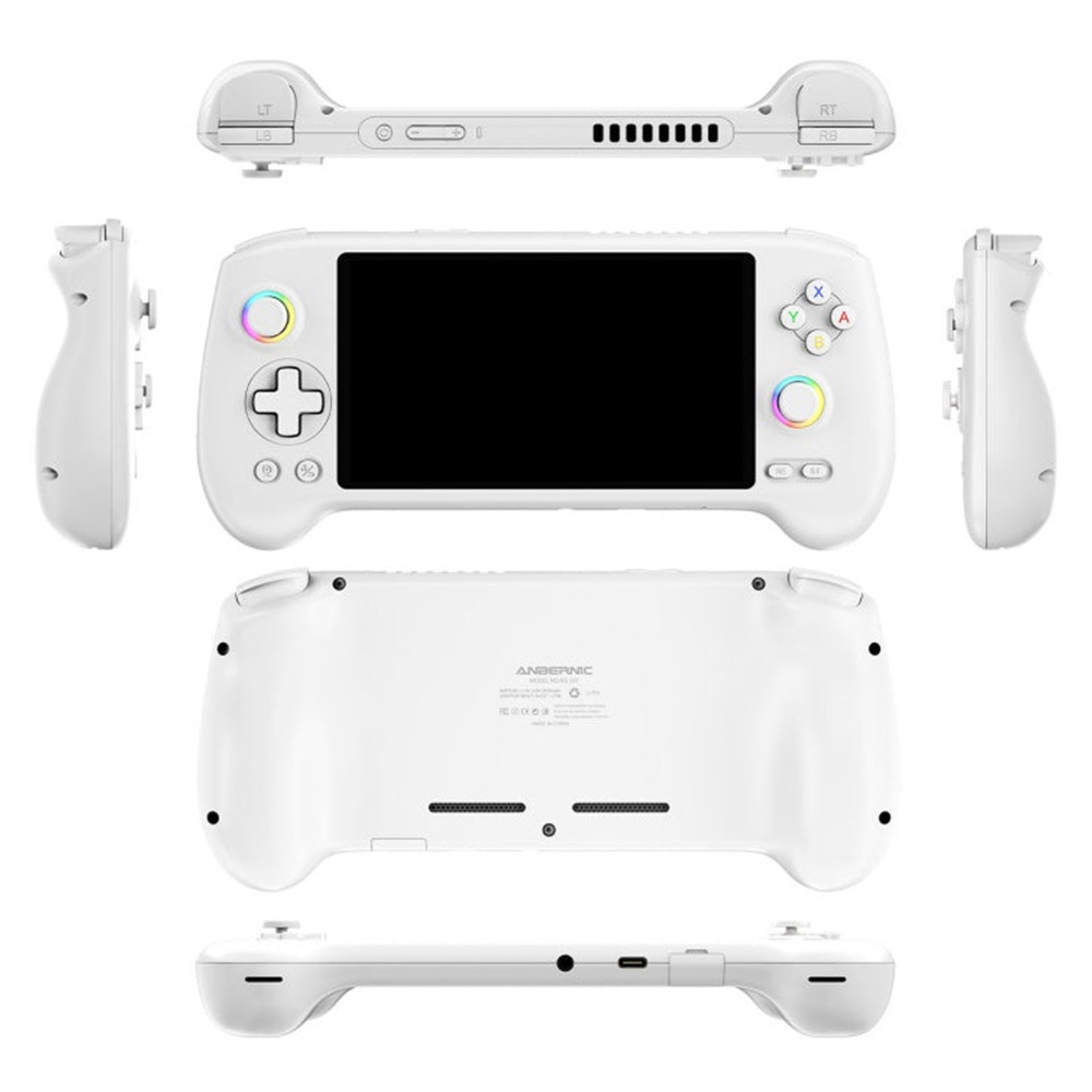ANBERNIC RG557 Game Console 12GB 256GB White