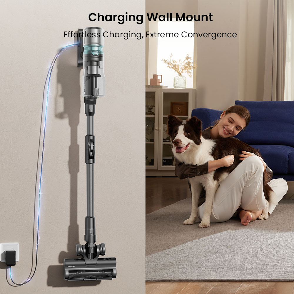 Proscenic P16 Cordless Stick Vacuum Cleaner Gray