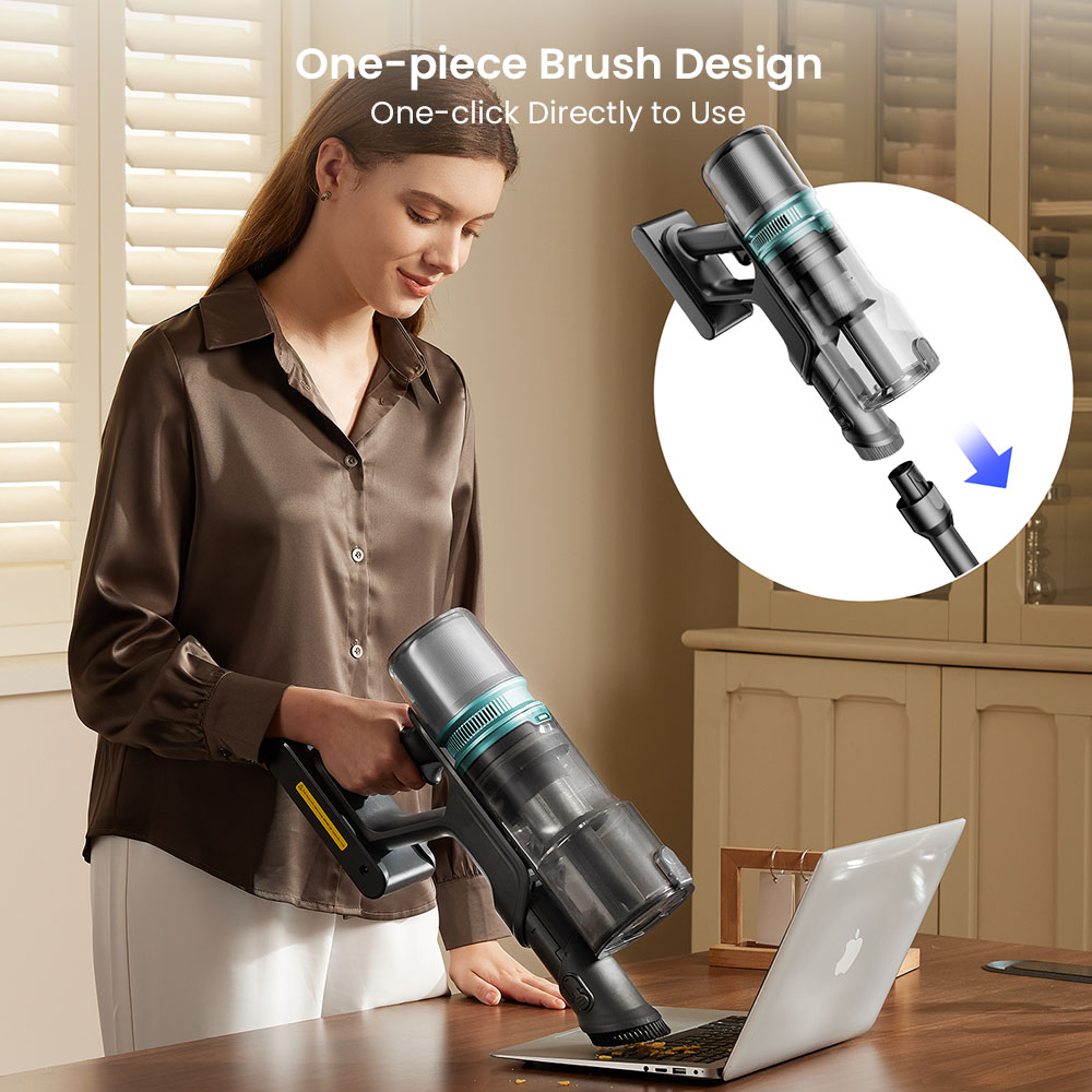 Proscenic P16 Cordless Stick Vacuum Cleaner Gray