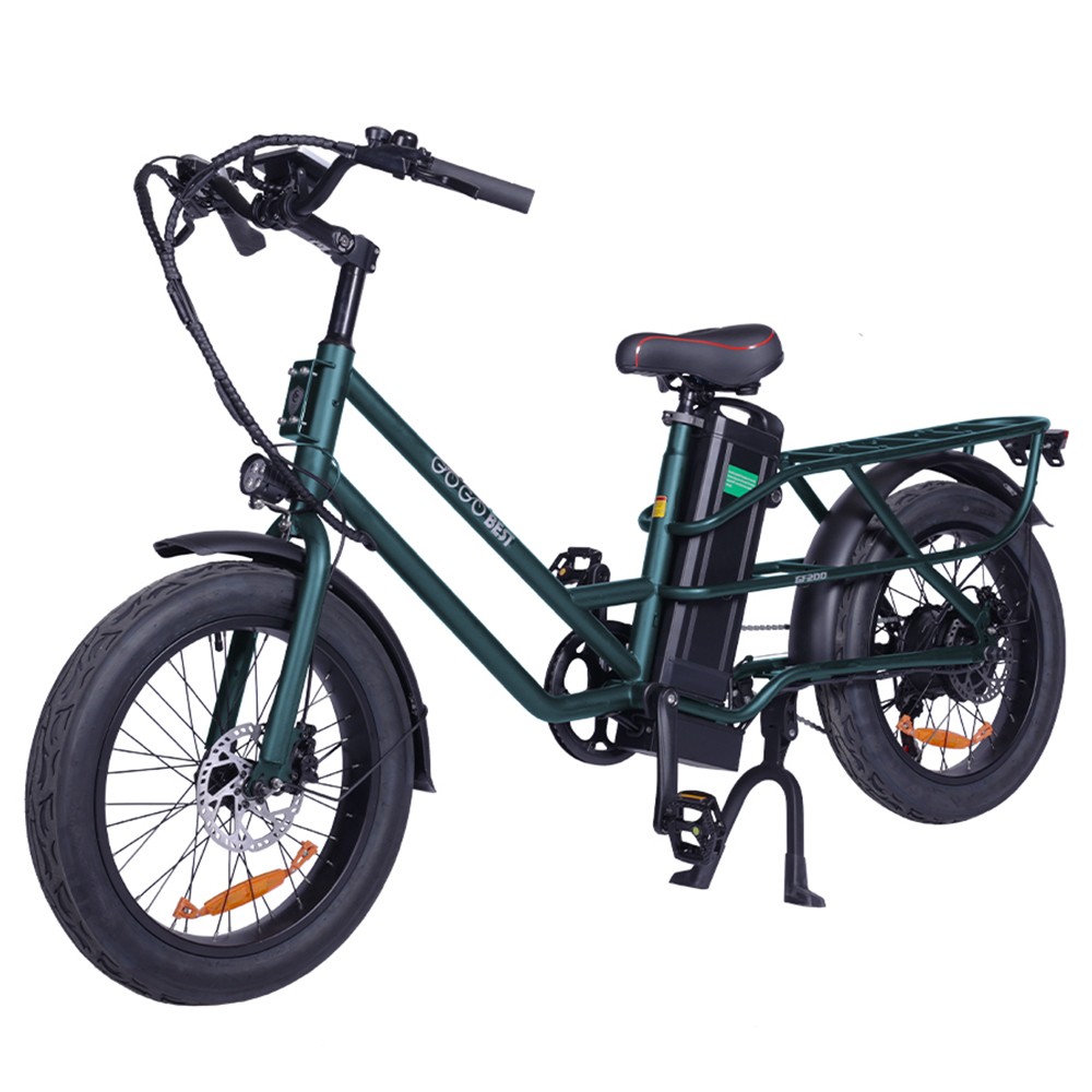 GOGOBEST GF200 Electric Bike 500W 48V 15.6Ah Green