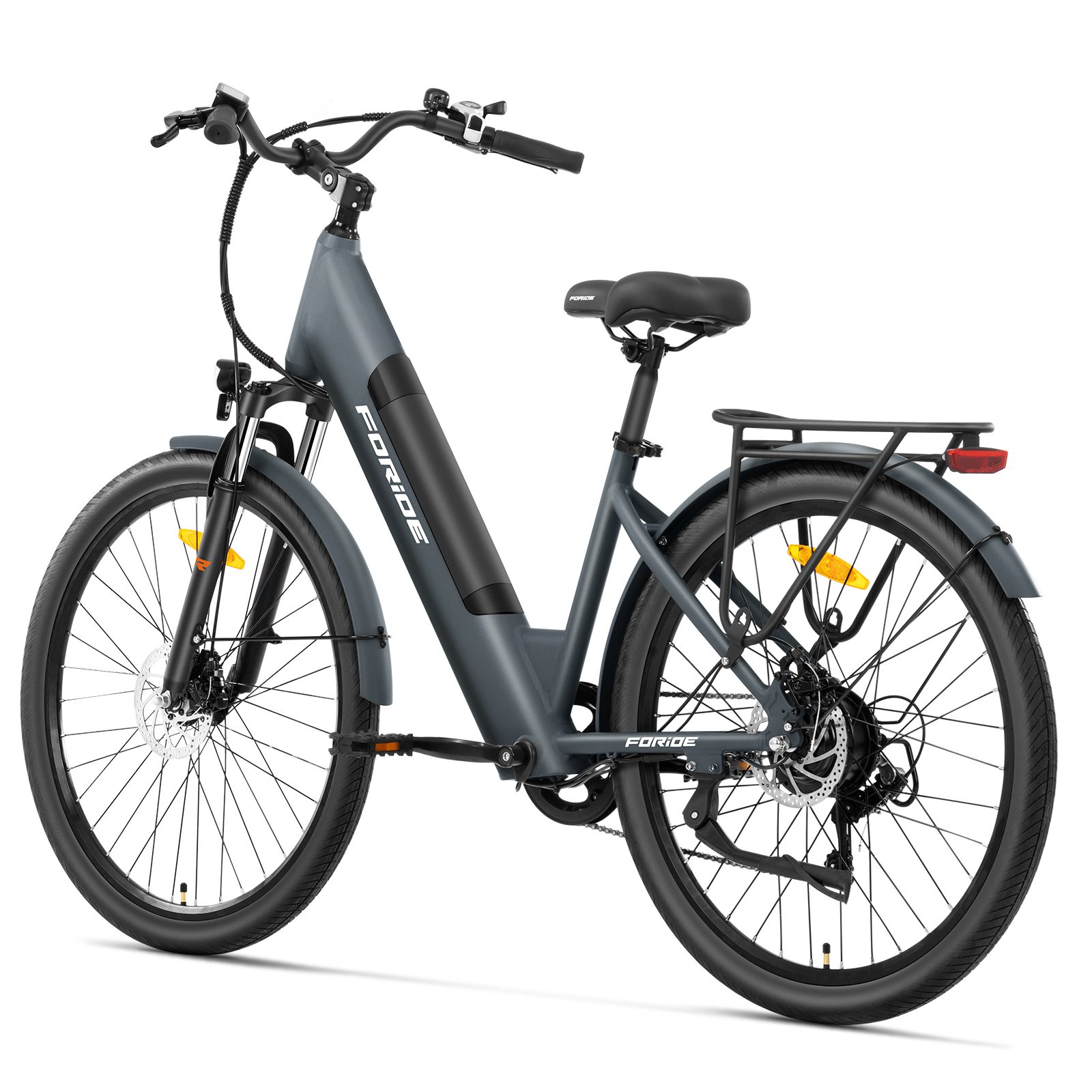 Foride Roamer 1 Step-thru Electric Bike 250W 36V 13Ah Grey | Europe