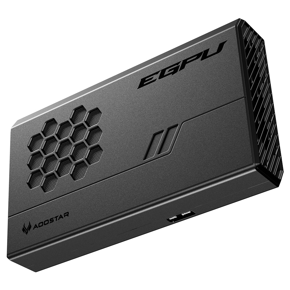 AOOSTAR XG76XT eGPU-Dock mit AMD Radeon RX 7600XT GPU, EU-Stecker