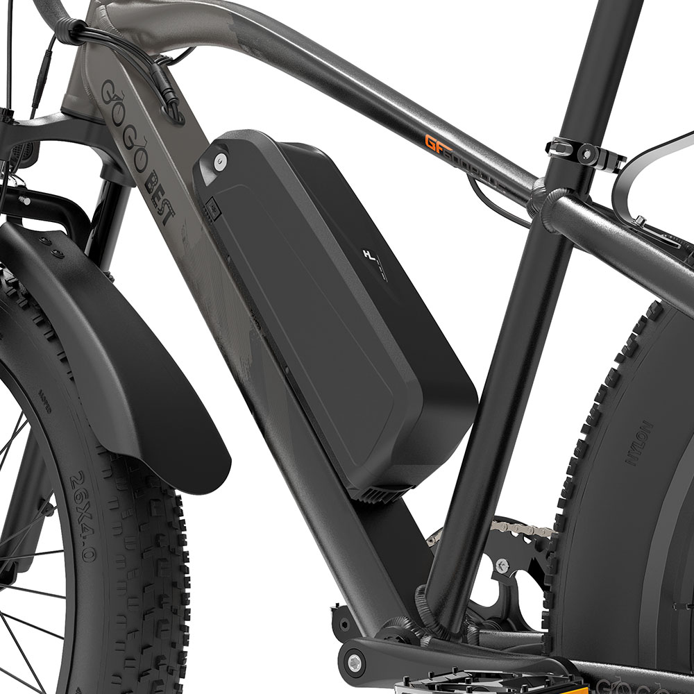 GOGOBEST GF600 Plus Electric Bike 1000W 48V 20Ah Black Grey