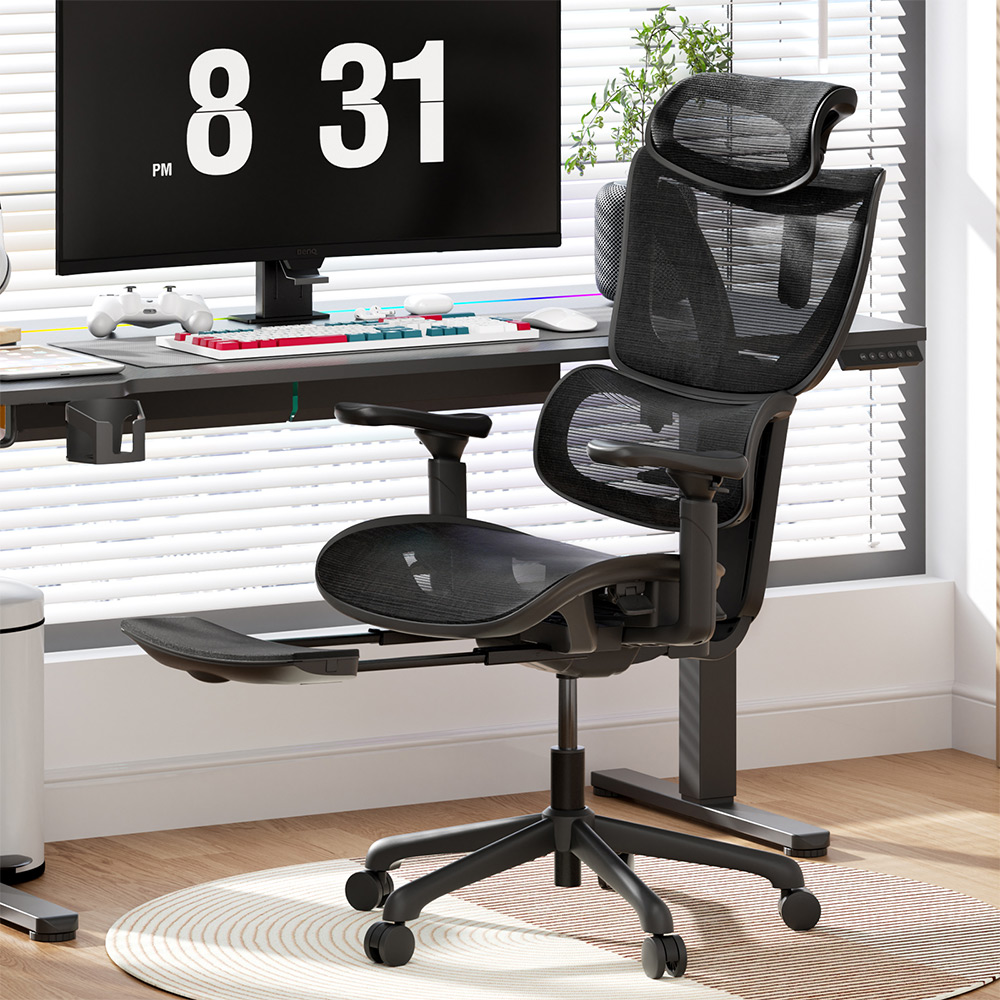 ACGAM CG-5245M Gaming Office Chair with Footrest | Poland