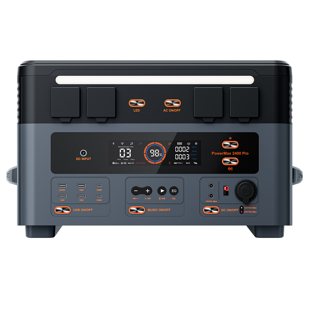Blackview Oscal PowerMax 2400 Pro Power Station+2016Wh LiFePO4 Battery ...