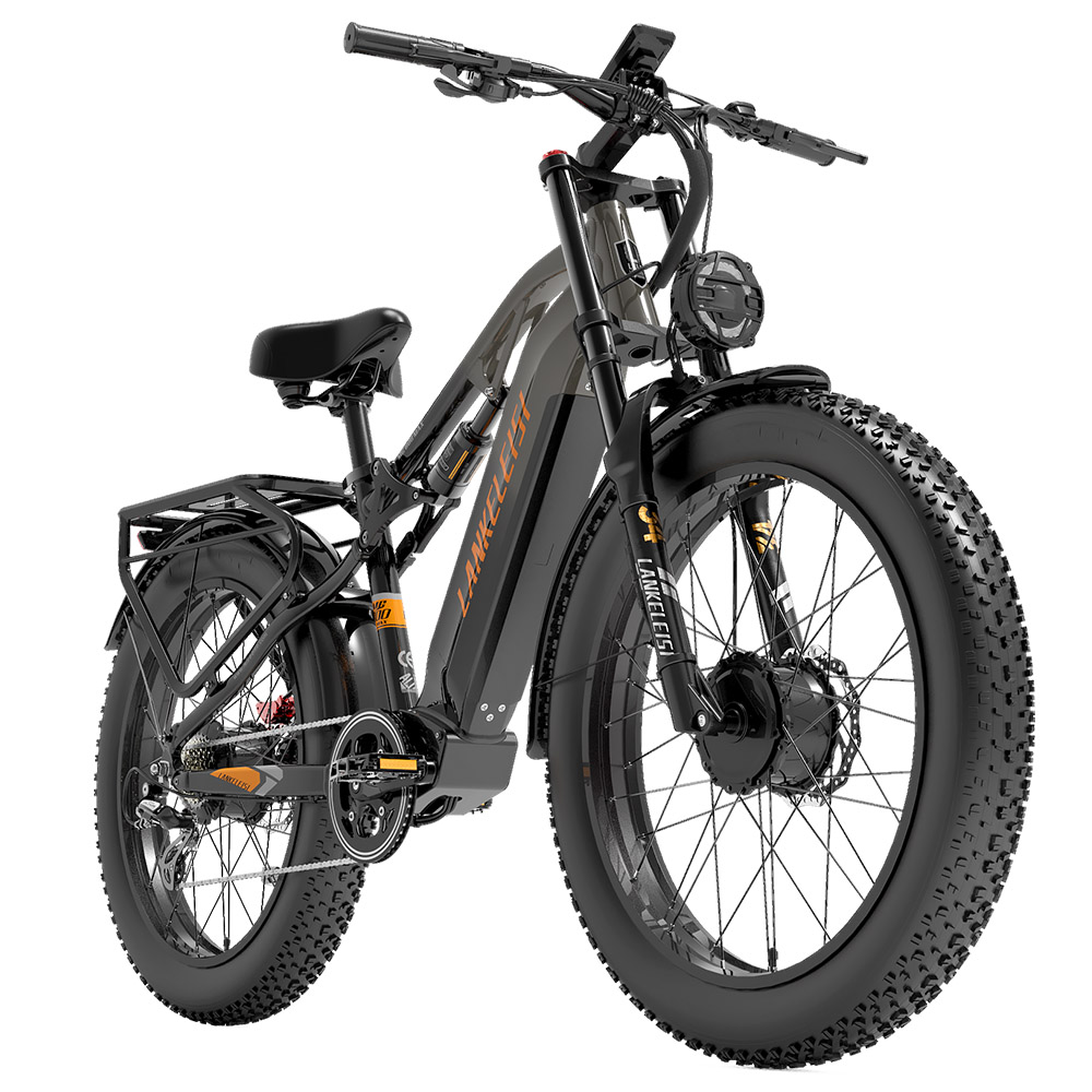LANKELEISI MG800MAX Electric Bike 1000W*2 48V 20Ah Grey