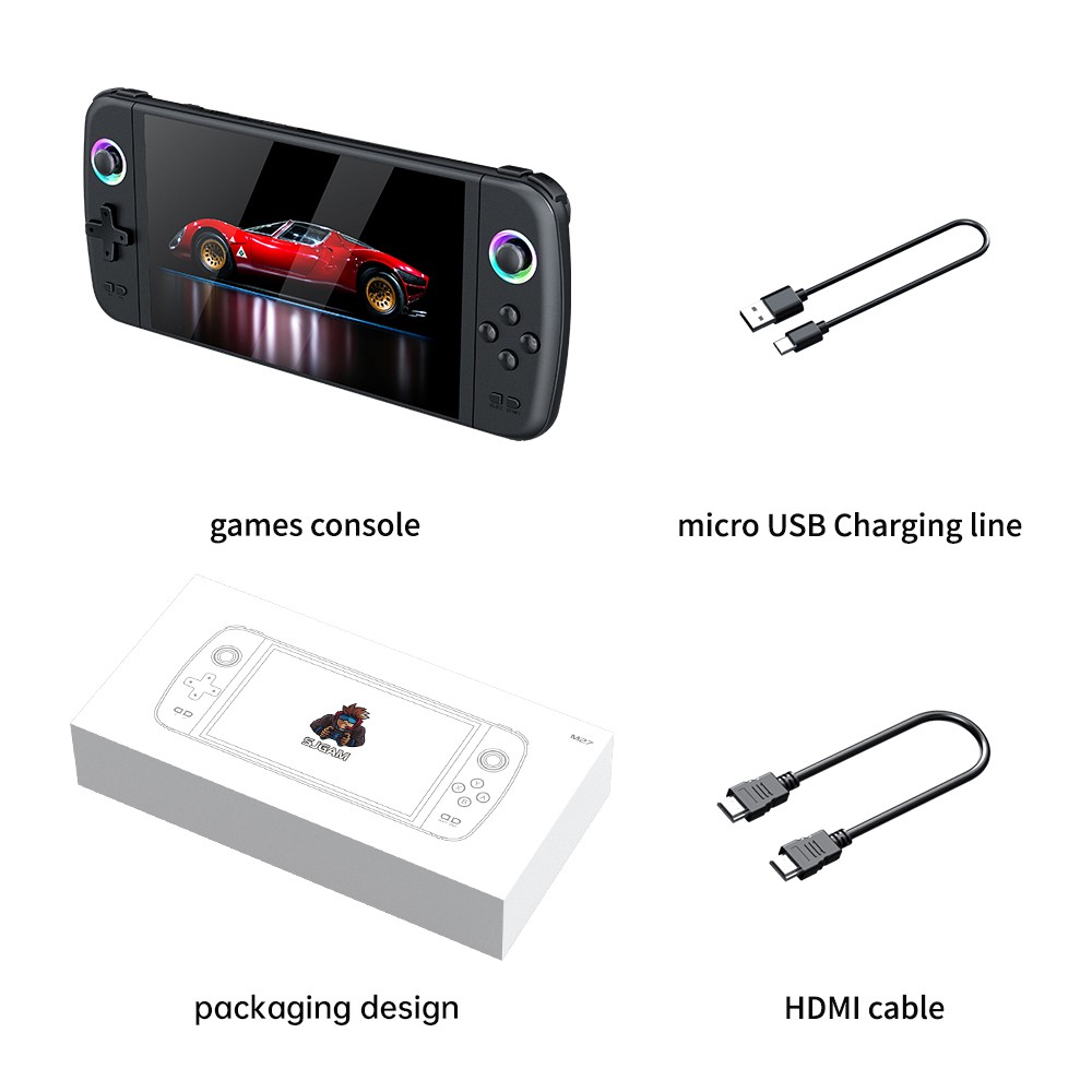 M27 Handheld Game Console 256GB TF Card